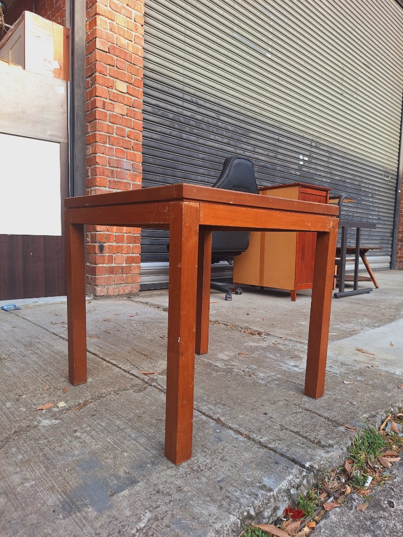Wooden Coffee Table | Meja Kopi Kayu, Furniture & Home Living ...