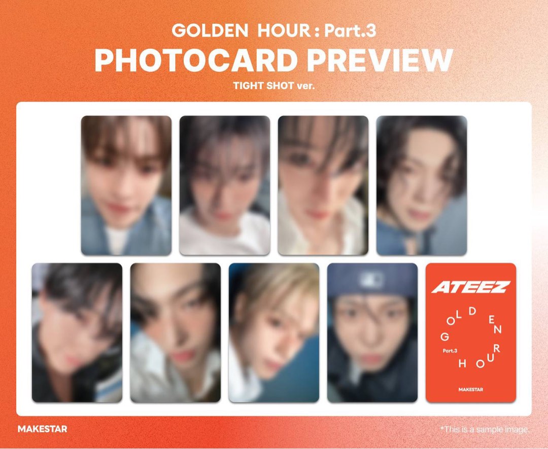 wts ateez golden hour part 3 makestat poca album yeosang jongho ...