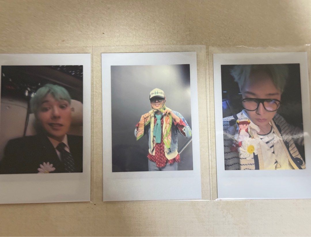 WTS GDRAGON GD MERCH PHOTOCARD PC, Hobbies & Toys, Memorabilia ...