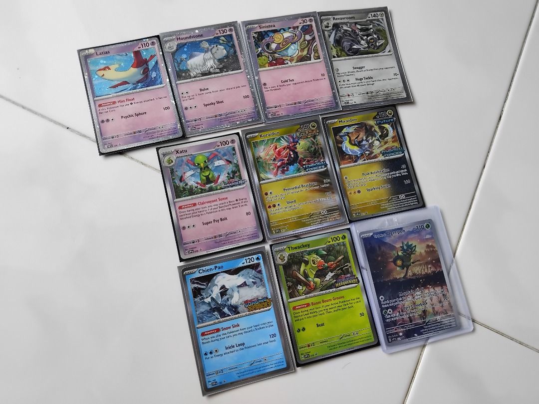 WTT Teal Mask Ogerpon Latias Sinistea Houndstone Revavroom Xatu Chien ...