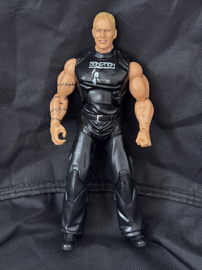 WWE WCW ECW WWF Jakks Pacific Ruthless Aggression Series 30 Sandman ...