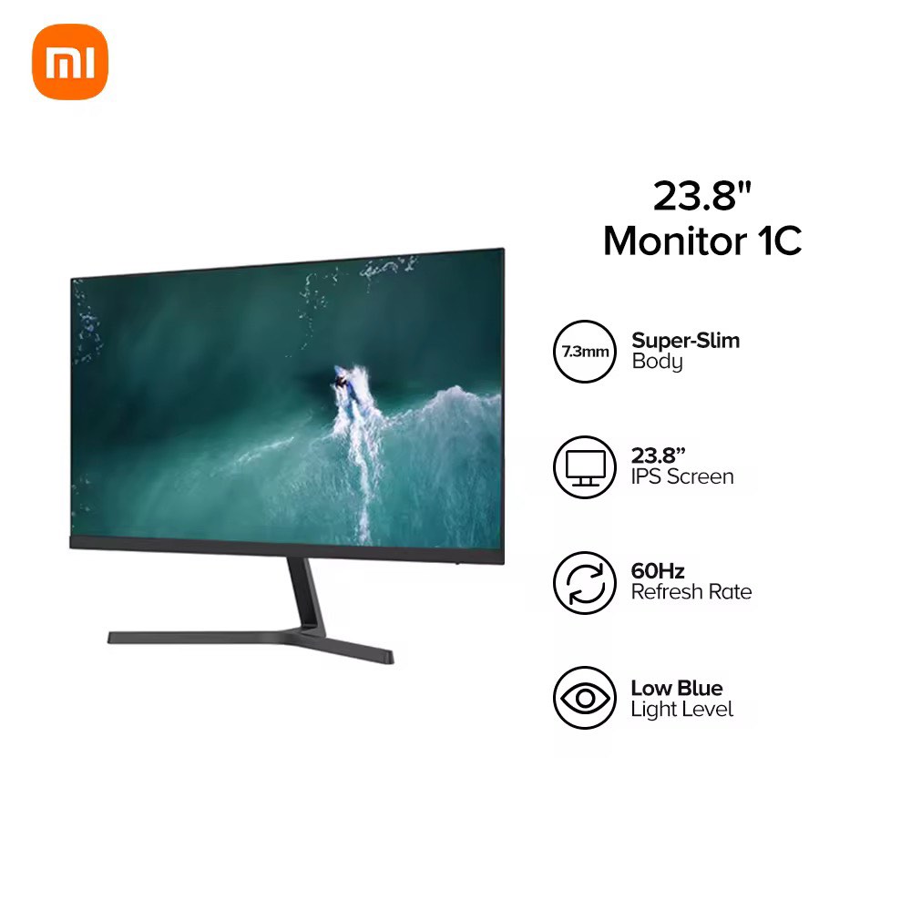 XIAOMI Mi 1A IPS Monitor 23.8 Inch Full-HD Screen 178 ° Wide Viewing ...