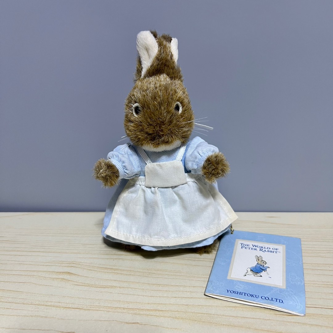 Yoshitoku The World of Peter Rabbit Mrs. Rabbit Plush 13cm (w/ minor ...