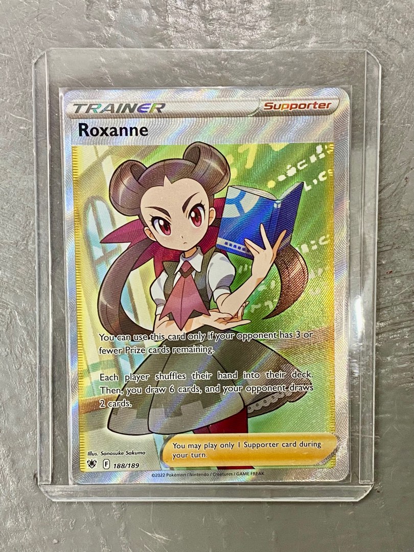 100% Official ROXANNE Rare Pokemon Card Collection, Hobbies & Toys ...