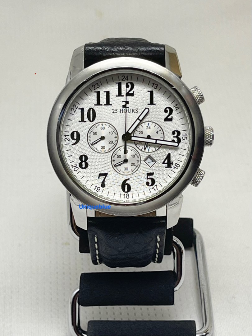 25 Hours Chronograph Champion Date Quartz Watch, Luxury, Watches on ...