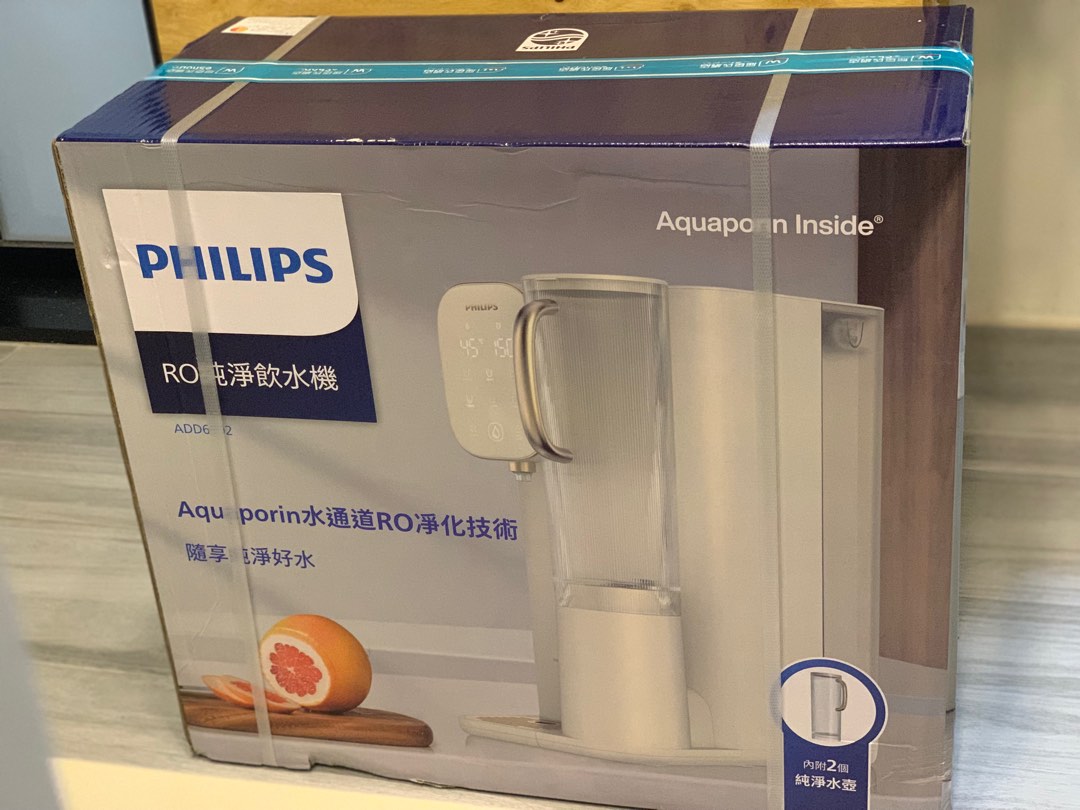 (包順豐上門/自駕提取)🌟Philips ADD6902 RO 純淨飲水機 米白色 香港正貨 有保養, 家庭電器, 廚房電器, 濾水器及飲水機 ...