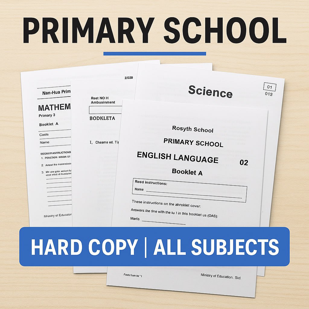 PSLE PAST YEAR PAPERS | PAST PSLE EXAM QUESTIONS | PSLE EXAM PRACTICE ...