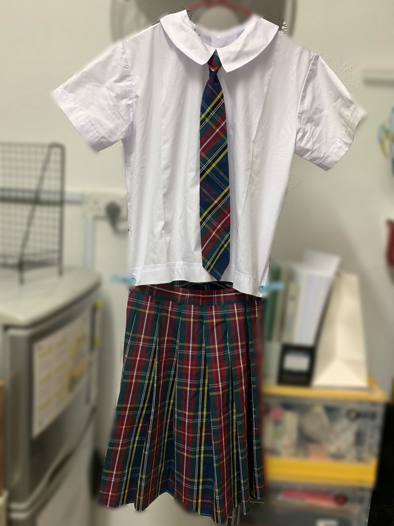 聖保祿書院（銅鑼灣） SPCS 夏季 校服 校裙 Summer School uniform, 女裝, 連身裙 & 套裝, 連身裙 ...