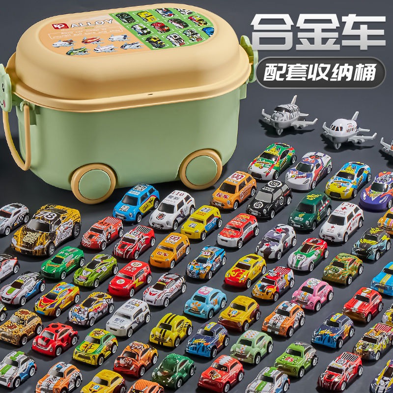 Alloy Small Car Toy with Pull-Back Function for Kids, Hobbies & Toys ...