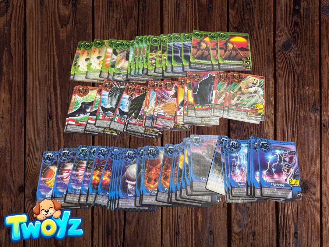 Animal Kaiser Plus Cards, Hobbies & Toys, Memorabilia & Collectibles ...