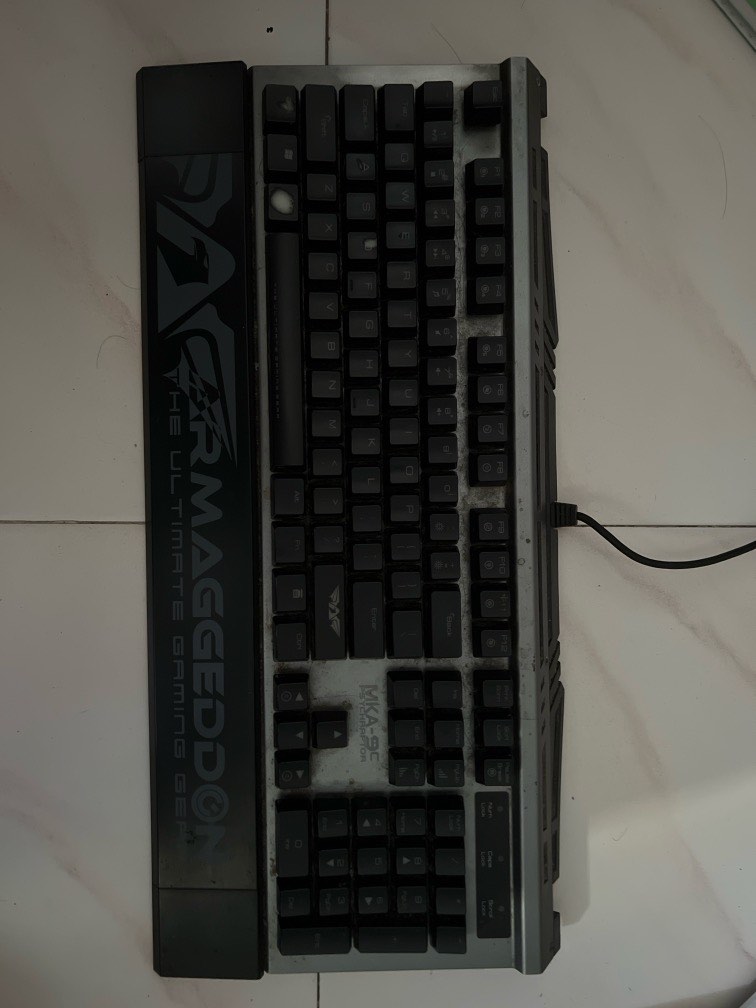 ARMAGEDDON MKA-9C RGB GAMING KEYBOARD, Computers & Tech, Parts ...