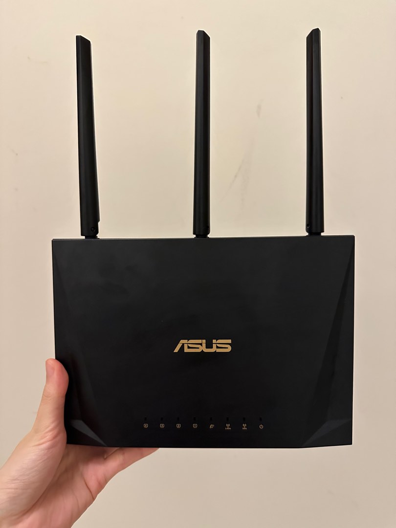 Asus RT-AC2600 dual band gigabit router, Computers & Tech, Parts ...