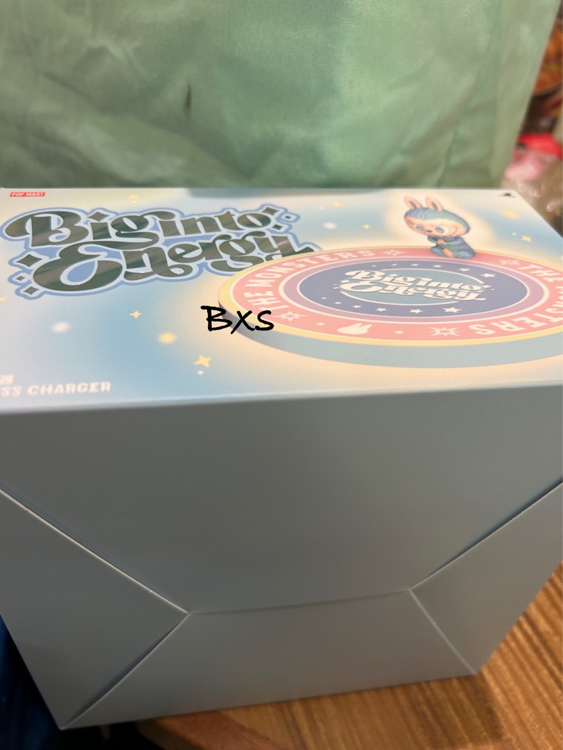 Sealed instock Authentic popmart Labubu big into energy wireless ...