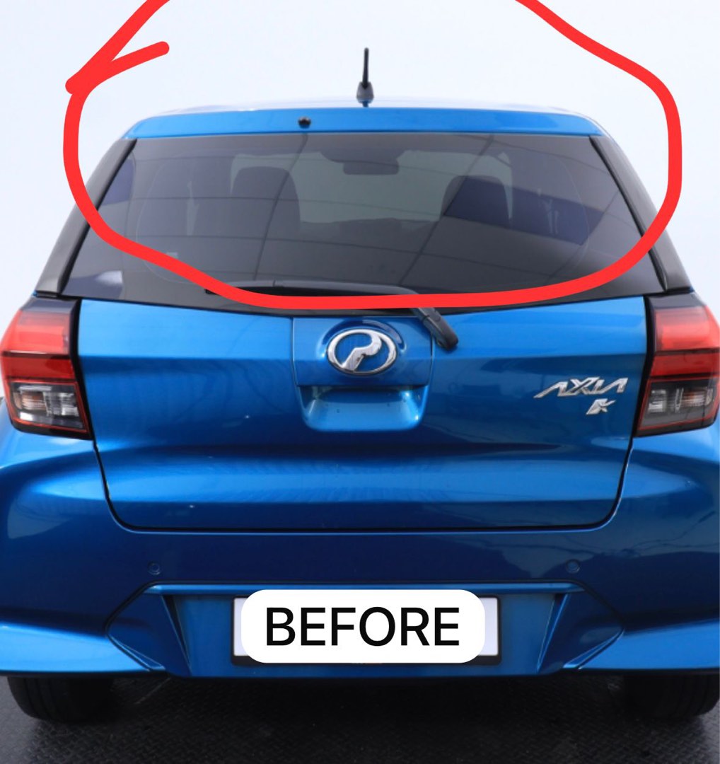 Axia Baru 2023-2025 Spoiler Original, Auto Accessories on Carousell
