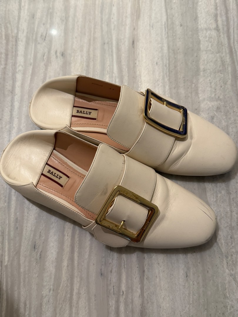 BALLY mules, Women's Fashion, Footwear, Flats on Carousell
