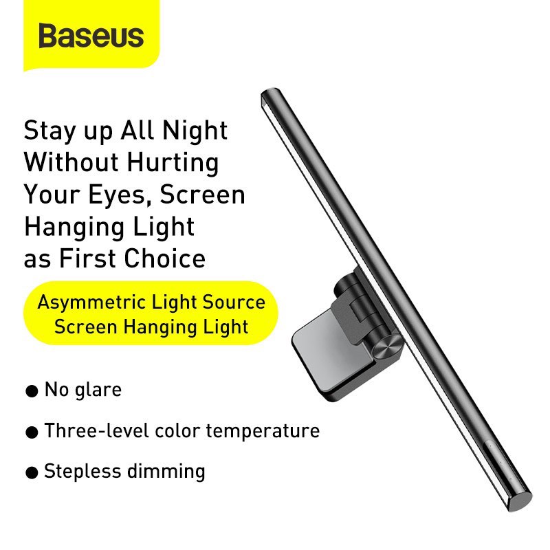 Baseus LED Screen Hanging Bar (Worth $34), Computers & Tech, Parts ...
