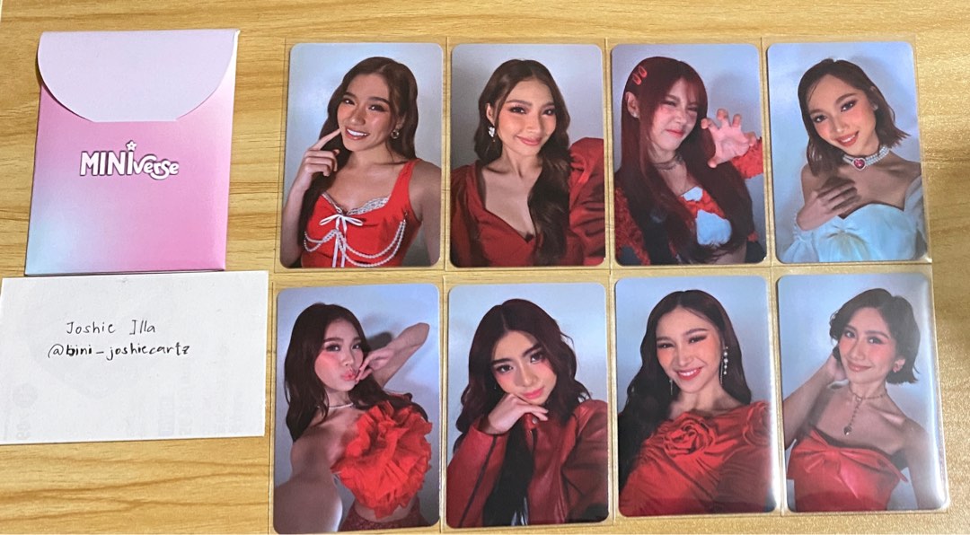 BINI Miniverse Photocards, Hobbies & Toys, Memorabilia & Collectibles ...