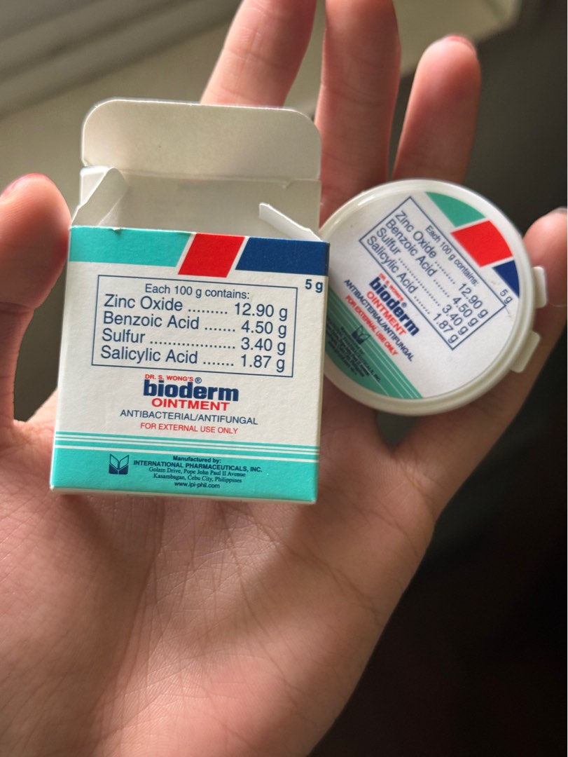 Bioderm ointment 5g, Beauty & Personal Care, Face, Face Care on Carousell