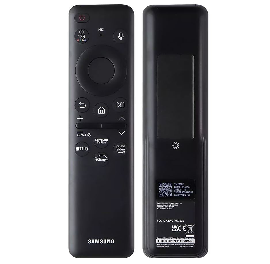 BN59-01455P Samsung TV remote control 三星電視遙控 TM2360E 太陽能充電 solar cell ...