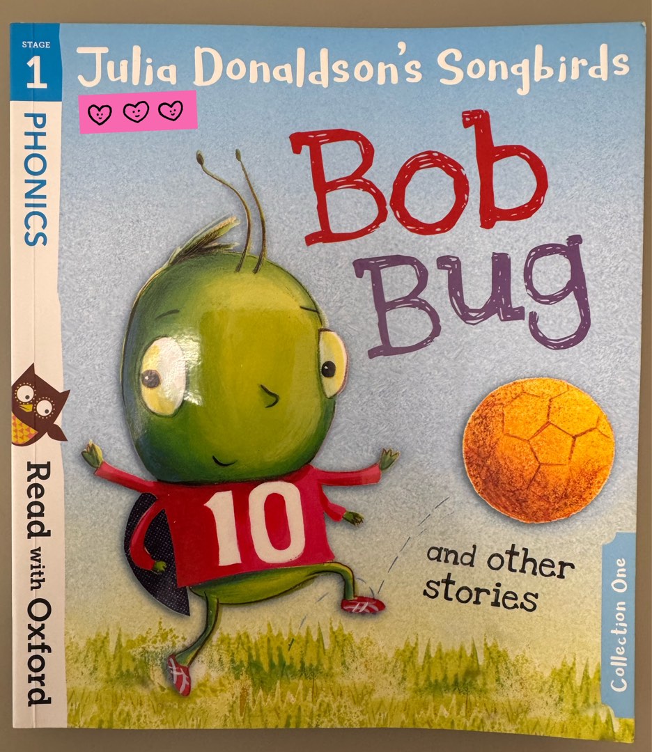 Bob Bug Julia Donaldson's Songbirds Phonics plus, 興趣及遊戲, 書本 & 文具, 兒童書籍 ...