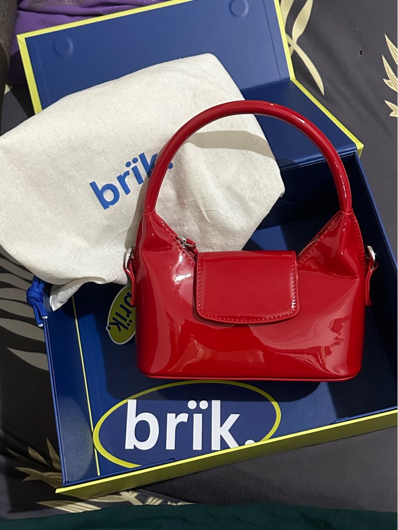 BRIK PETITE CHROMA IN RUBY, Women's Fashion, Bags & Wallets, Cross-body ...