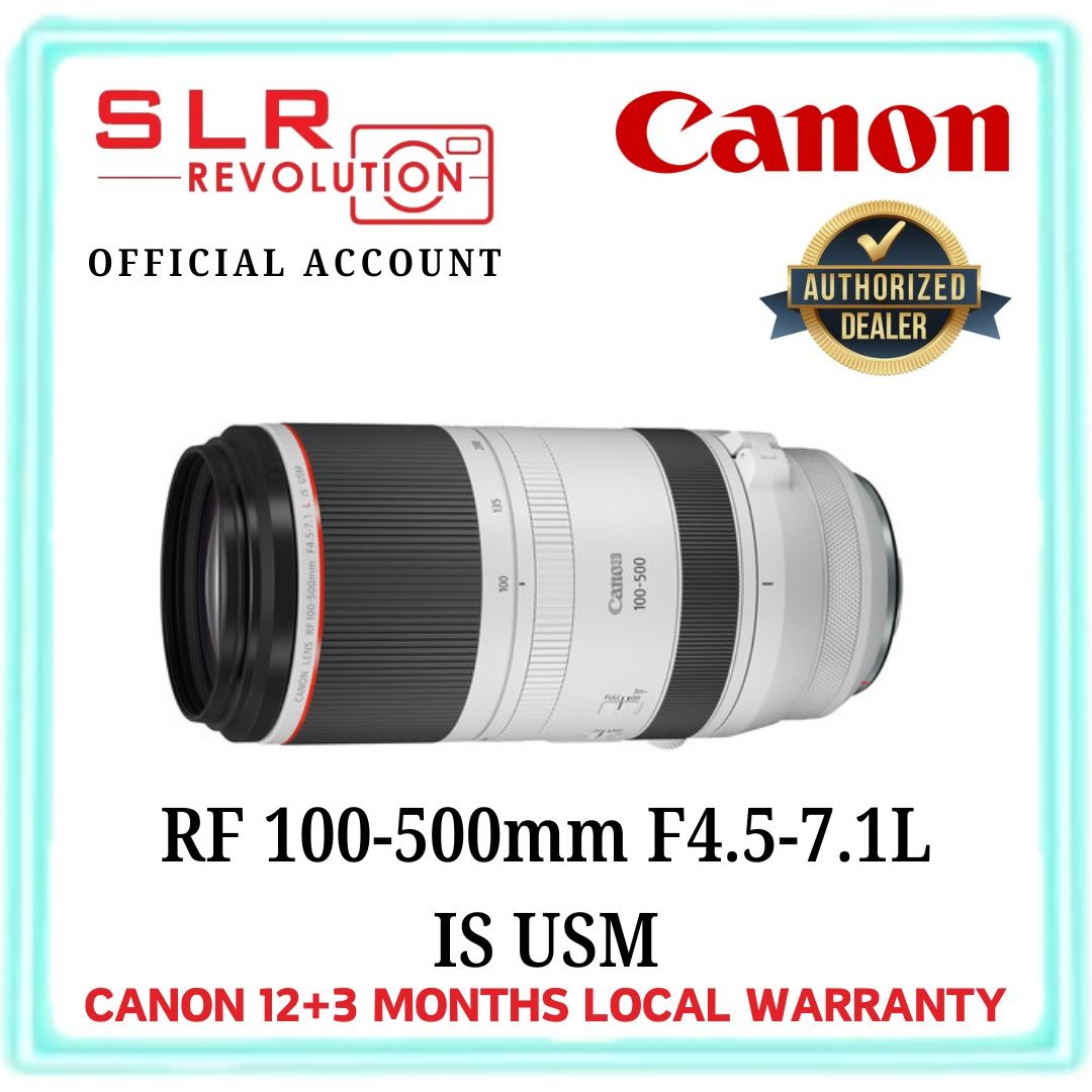 CANON RF 100-500MM F4.5-7.1L IS USM, Photography, Lens & Kits on Carousell