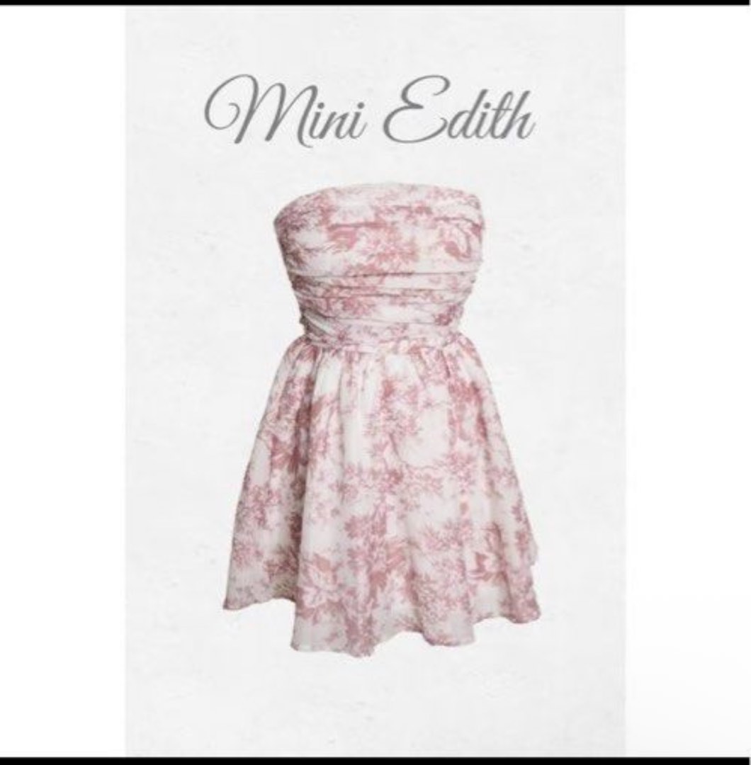 Carrislabelle Mini Edith Old Version Pink, Women's Fashion, Dresses ...
