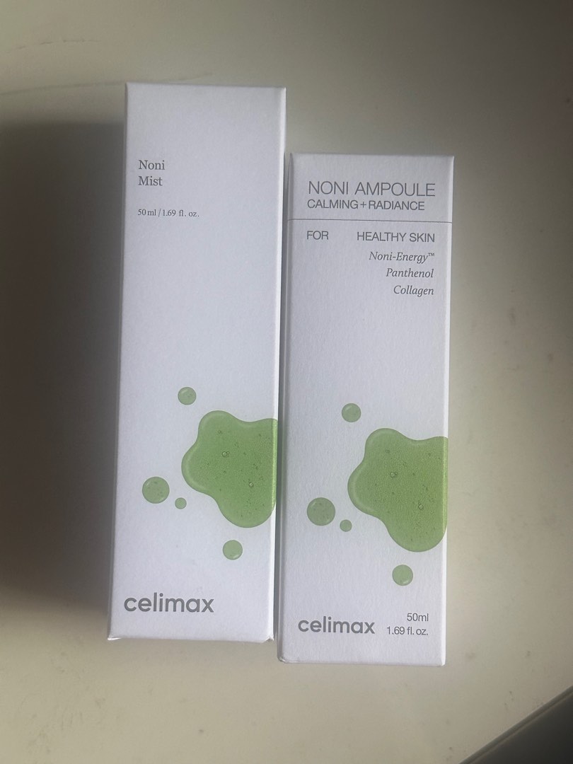 CELIMAX noni ampoule and noni mist, Beauty & Personal Care, Face, Face ...