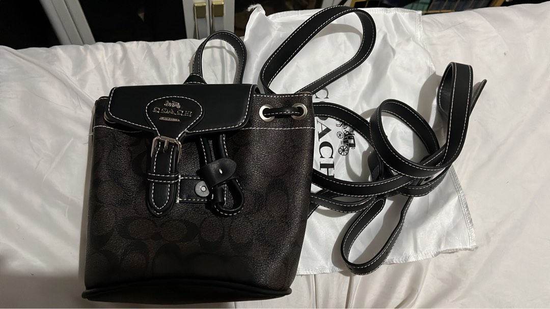 Coach mini backpack, Luxury, Bags & Wallets on Carousell