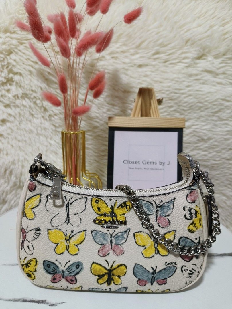 Coach Teri Butterfly, Luxury, Bags & Wallets on Carousell