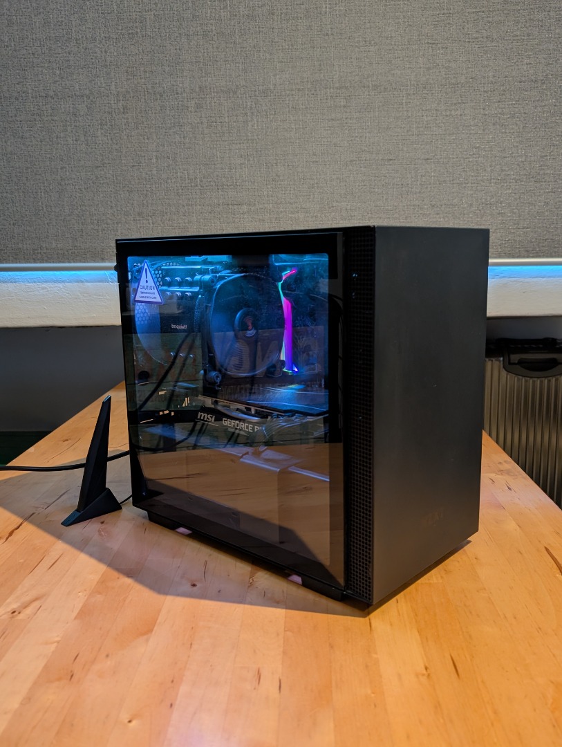 Compact Gaming PC (i7-9700K, RTX2070 Super, 32GB RAM, 500GB SSD EVO ...