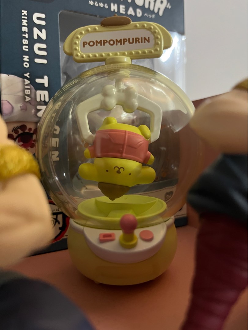 Daruma Gotcha Pompompurin Claw Machine, Hobbies & Toys, Toys & Games on ...