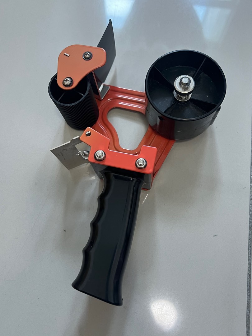 Deli Heavy Duty Hand Held Tape Dispenser Stainless Steel Blade Use with ...