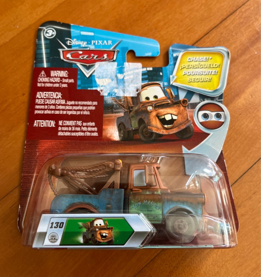 Disney Pixar Mattel Tow Matter, 興趣及遊戲, 玩具 & 遊戲類 - Carousell