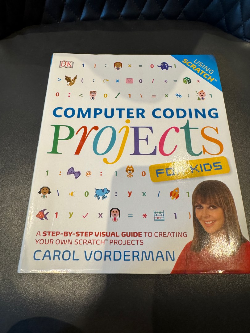 DK Computer Coding Projects for kids, 興趣及遊戲, 書本 & 文具, 兒童書籍 - Carousell