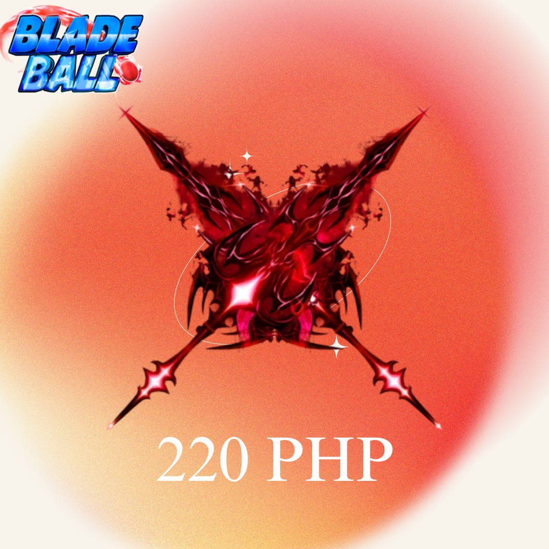 Dual Sinister Blade | Roblox Blade Ball, Video Gaming, Gaming ...
