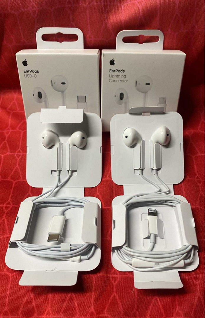 Earpods USB-C & lightning connector earphone, Audio, Headphones ...