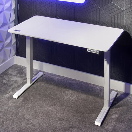 Electric rising desk, Furniture & Home Living, Furniture, Tables & Sets ...