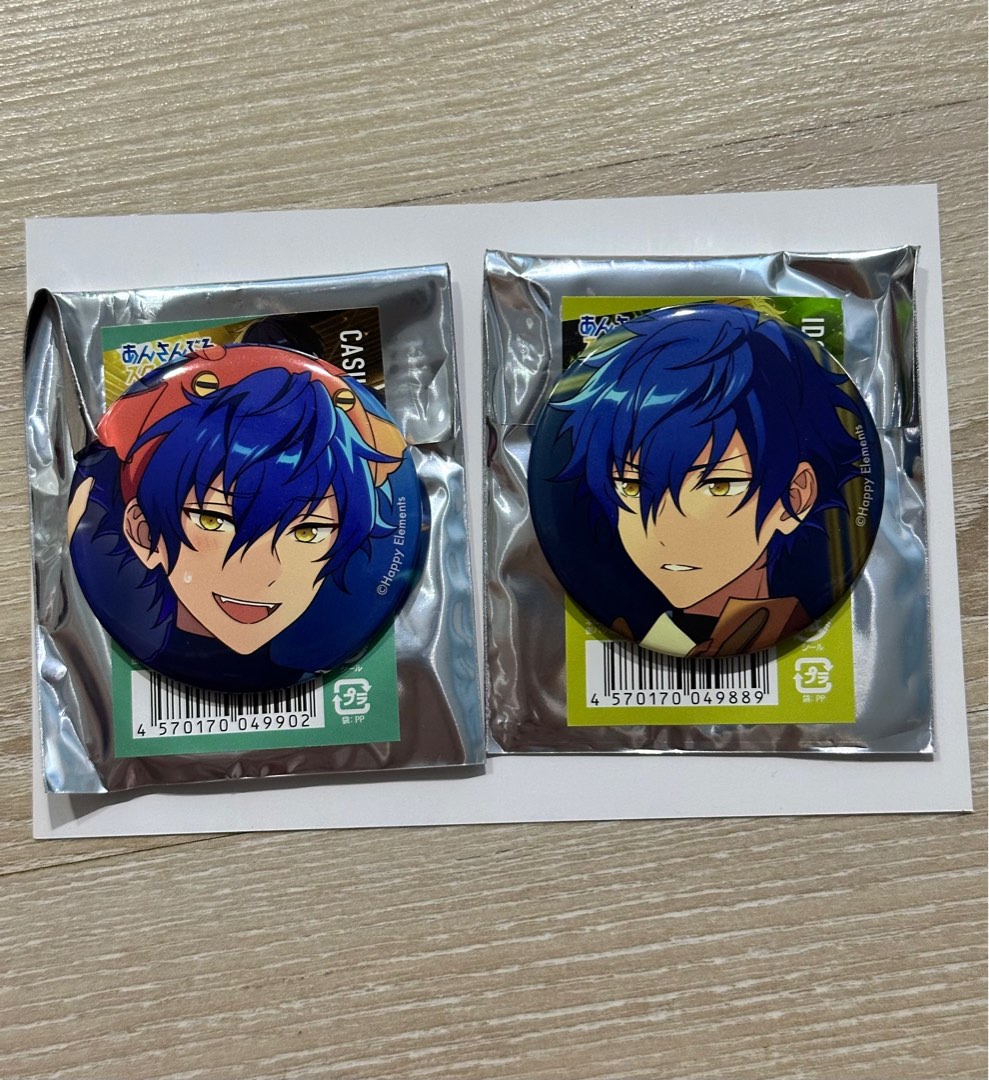 Ensemble Stars - Jun Sazanami - Badge 2024 May - Unbloomed + idol ver ...