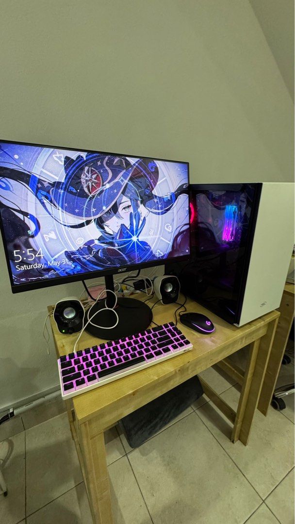 Full gaming setup for sale, Computers & Tech, Desktops on Carousell
