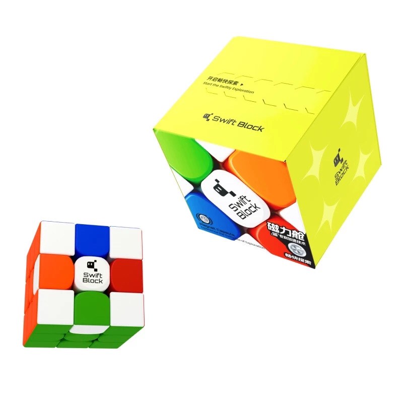 Gan 355S Swift Block 3x3 Magnetic Cube 48 Magnet Capsules 3x3x3 Cube ...