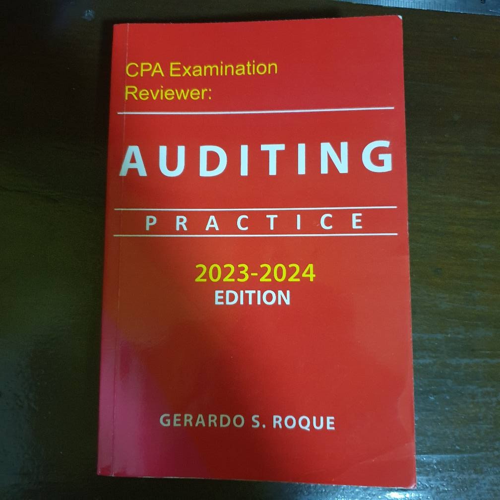 Gerardo Roque Auditing Practice 2023-2024 edition, Hobbies & Toys ...