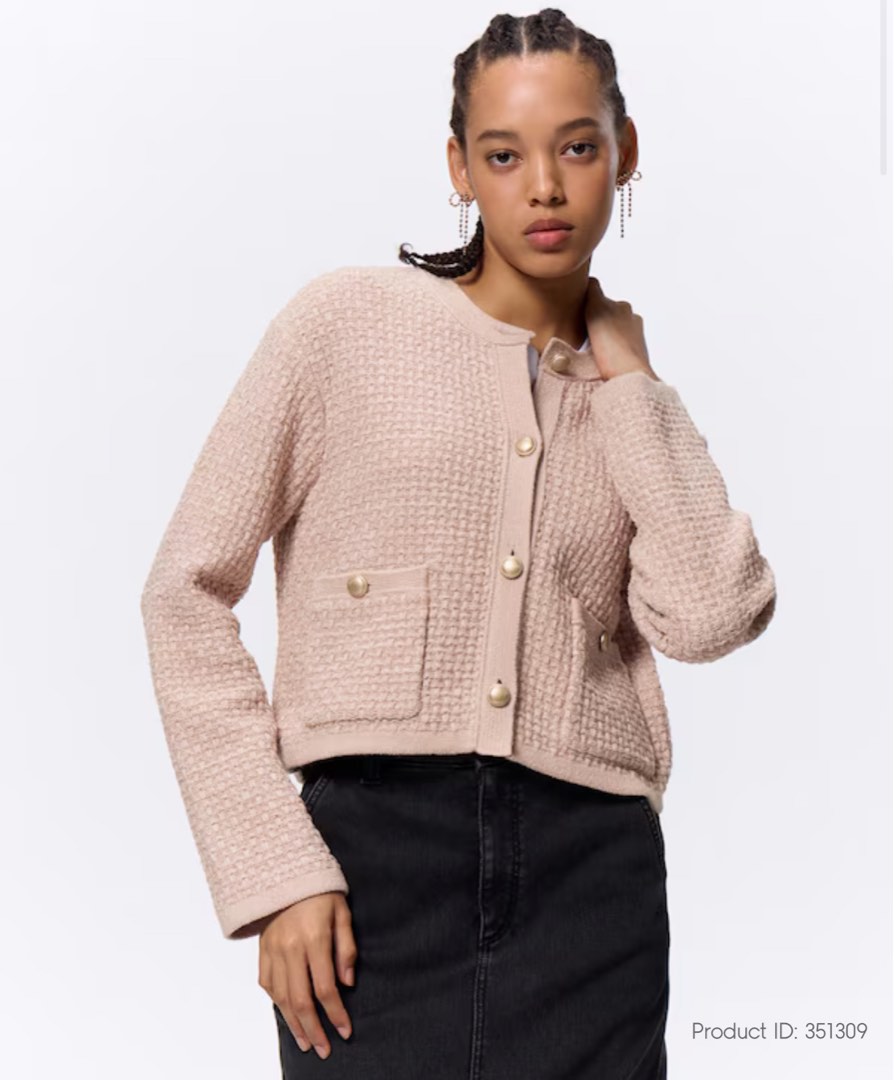 GU knit blazer coat, Women's Fashion, Coats, Jackets and Outerwear on ...