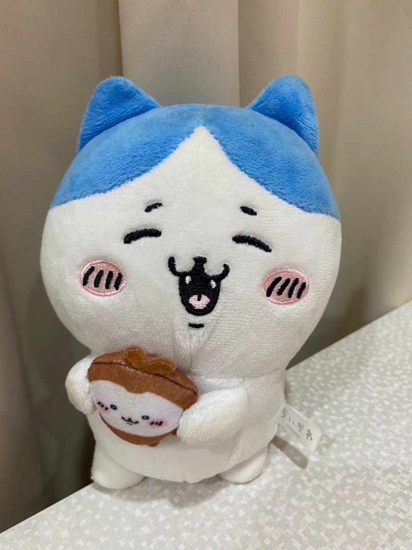 Hachiware Holding Chikabu Plush, Hobbies & Toys, Toys & Games on Carousell