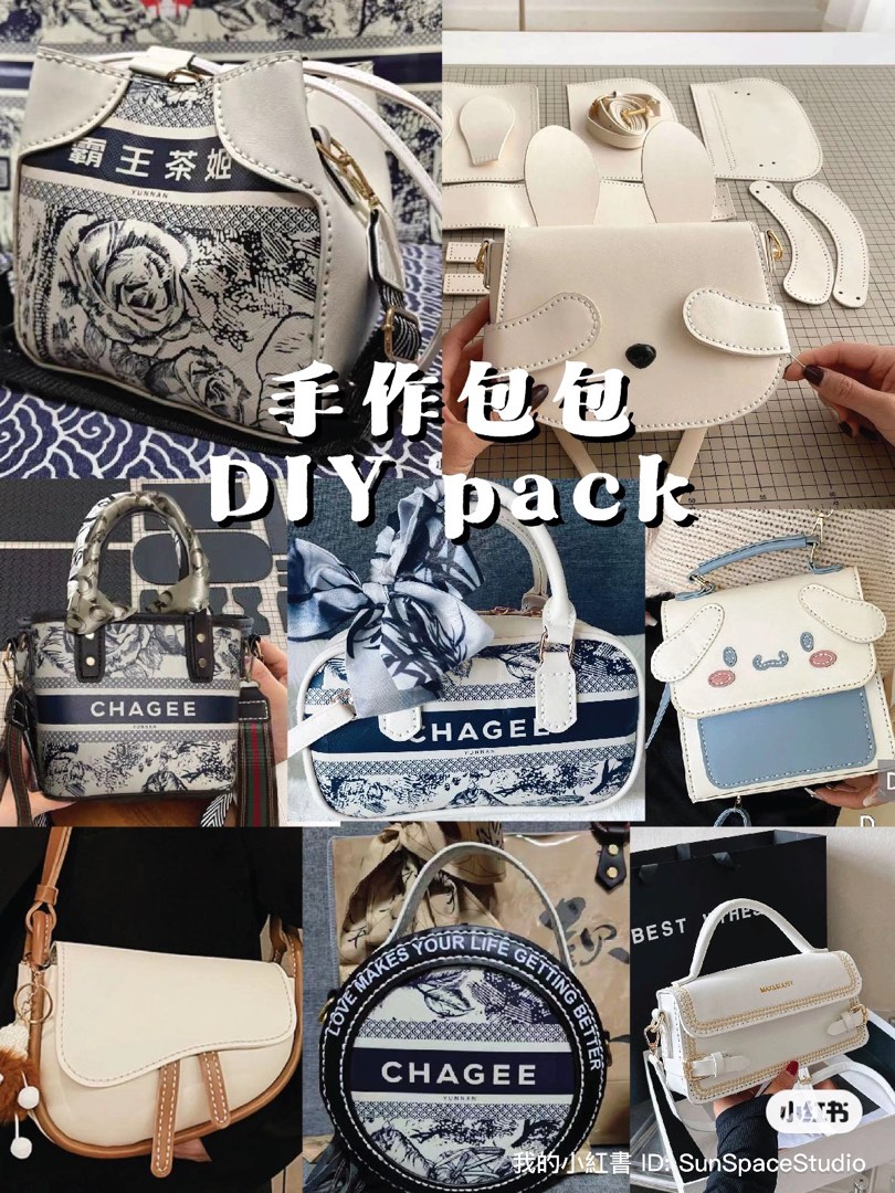 Handmade Bag DIY Packs x 8 types, Hobbies & Toys, Stationery & Craft ...