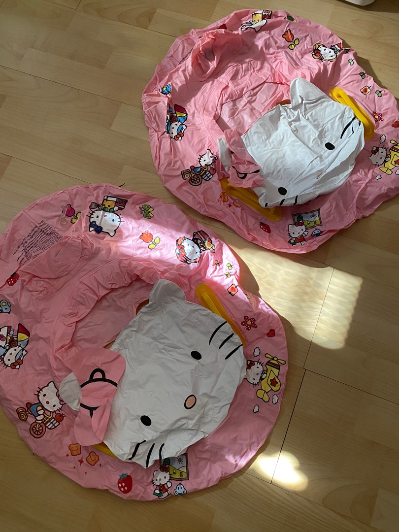 Hello Kitty swim float, Babies & Kids, Babies & Kids Fashion on Carousell