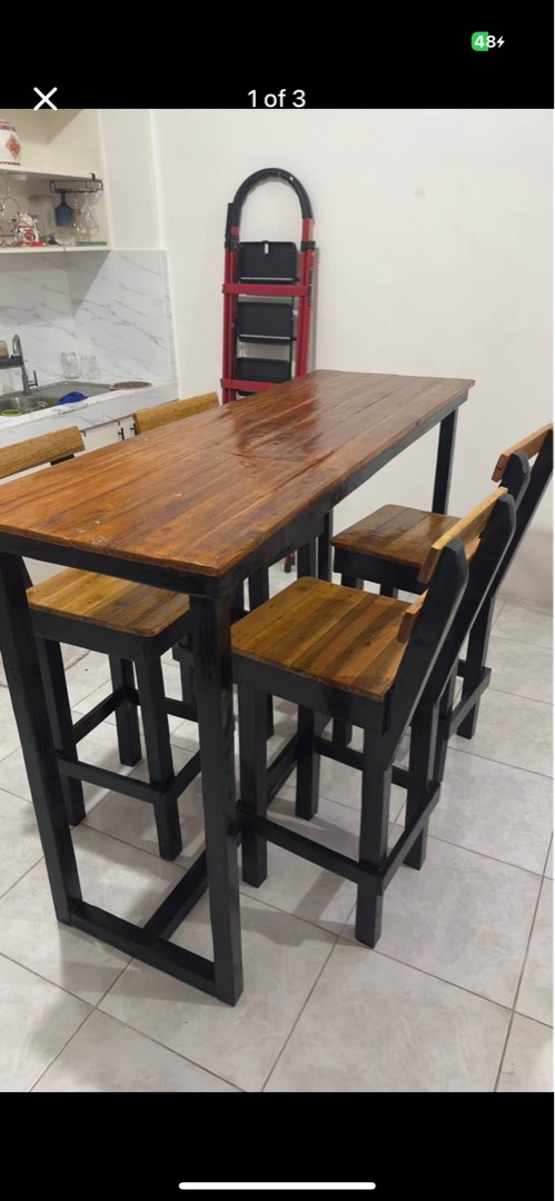 High chairs and table palochina, Furniture & Home Living, Kitchenware ...