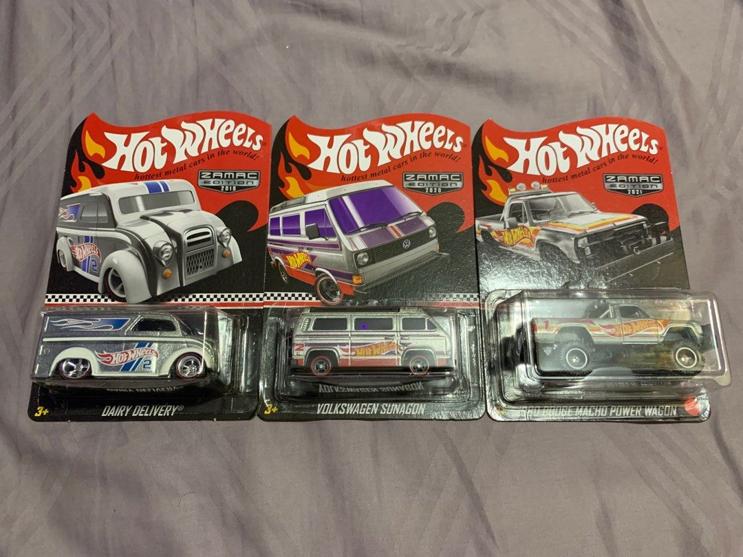 Hot Wheels Zamac Edition 2019 Dairy Delivery 2020 Volkswagen Sunagon ...