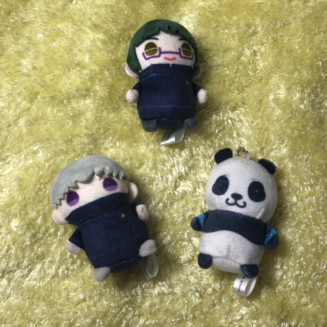 rush sale // JJK Jujutsu Kaisen plushie charm 2nd years merch set maki ...