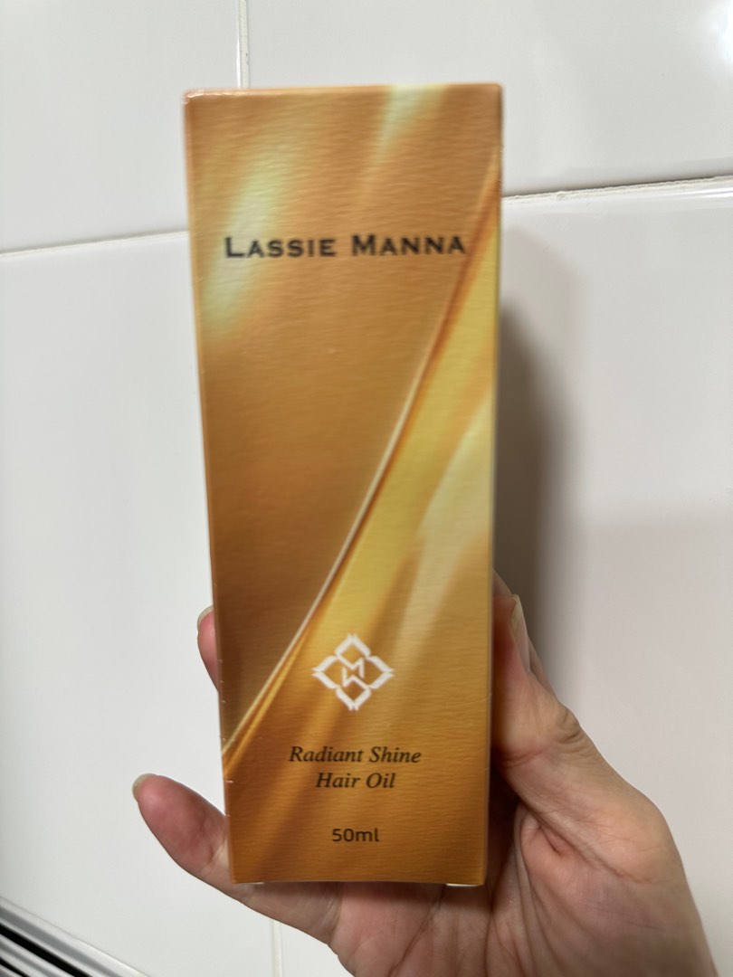 Lassie Manna Radiant shine Hair Oil, Beauty & Personal Care, Hair ...